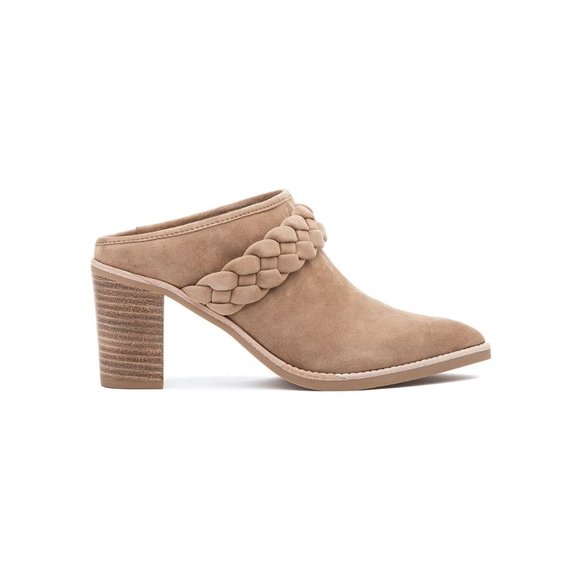 Dolce Vita | Shoes | Dolce Vita Serla Braided Mules Truffle Suede Size ...